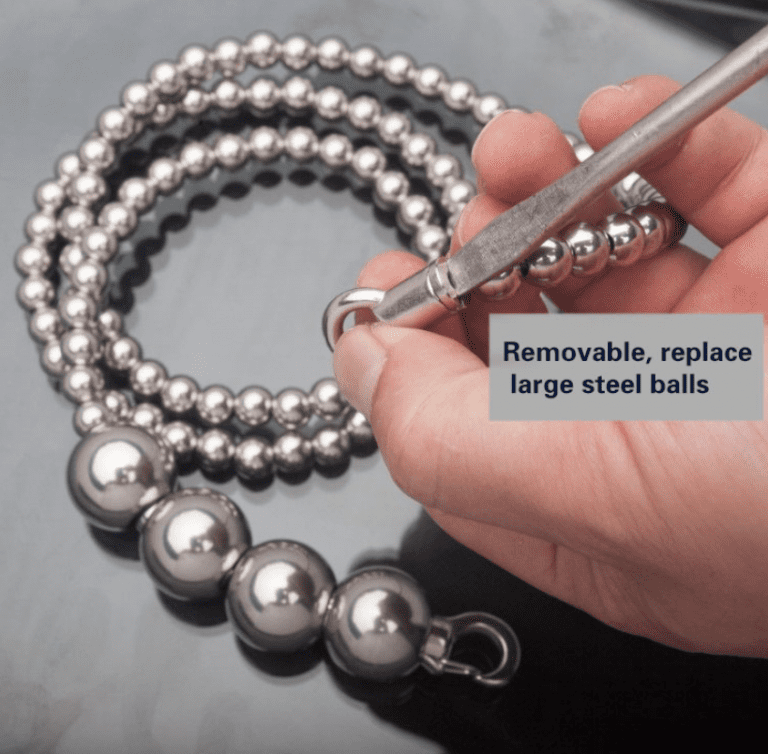 Stainless Steel Beaded Self-Defense Necklace » WCO